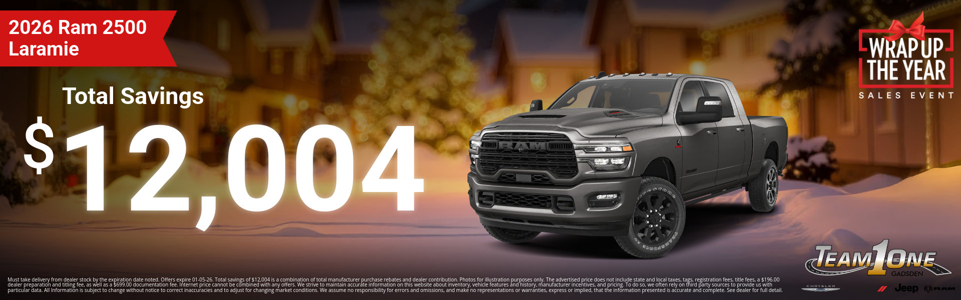 Team One Chrysler Dodge Jeep Ram Of Gadsden
